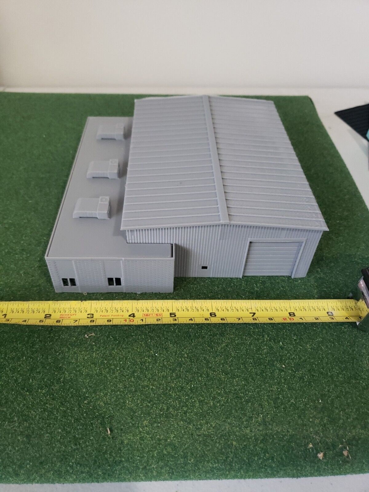 N Scale 1/160 3D Printed Modern Commerical Warehouse Open Pull Doors ...