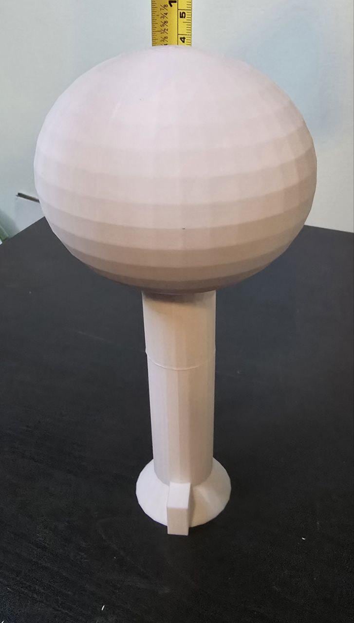 HO Scale Modern Water Tower – Model Railroad City Decor - Etsy