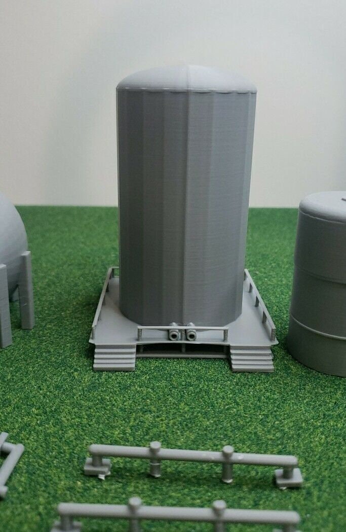 N Scale Oil Refinery Structure – 9-piece Chemical Plant, 1/160 Scale - Etsy