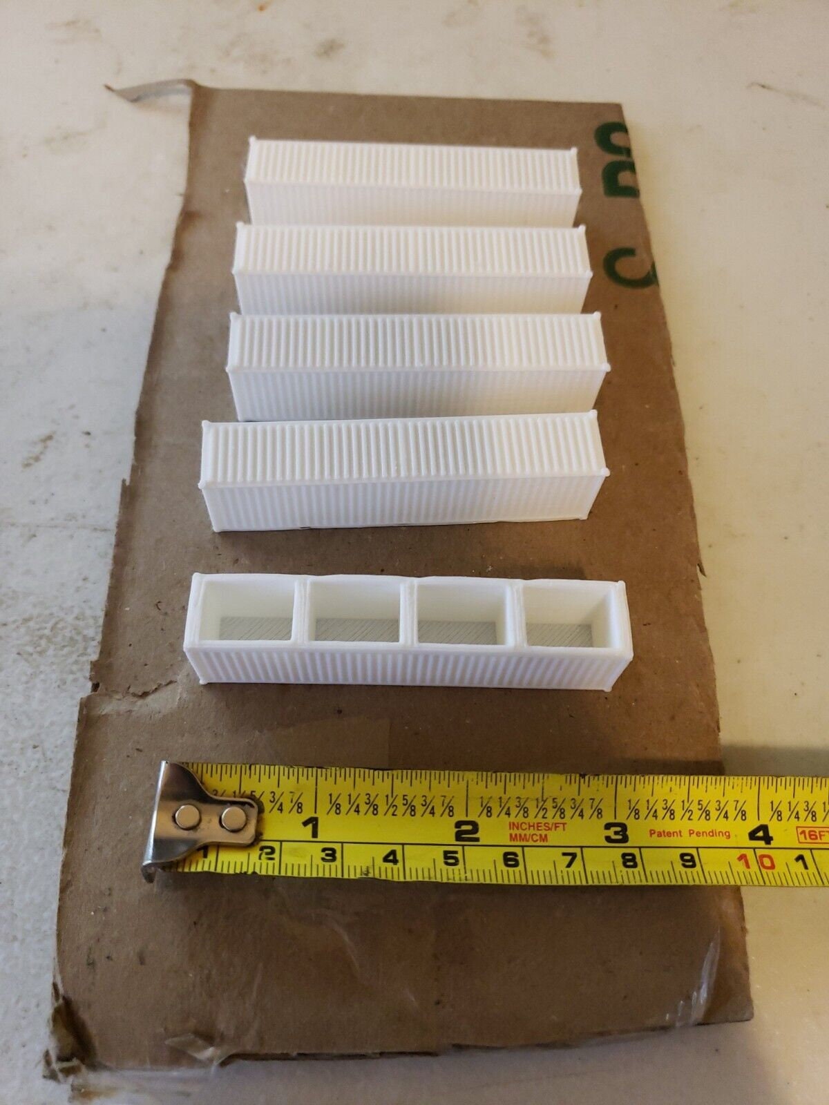 N Scale 1/160th Scale - Shipping Containers Freight Yard Layout Model ...