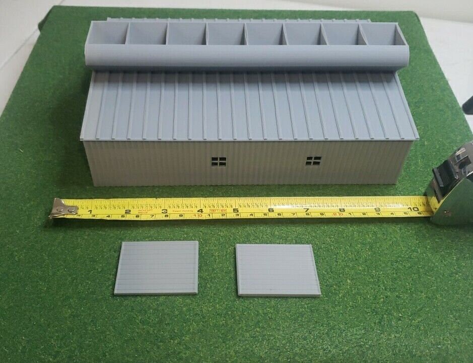 N Scale 3D Printed Steel Mill Building – 1/160 Rolling Mill Warehouse ...