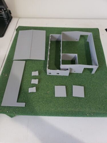 N Scale 1/160 3D Printed Modern Commerical Warehouse Open Pull Doors ...