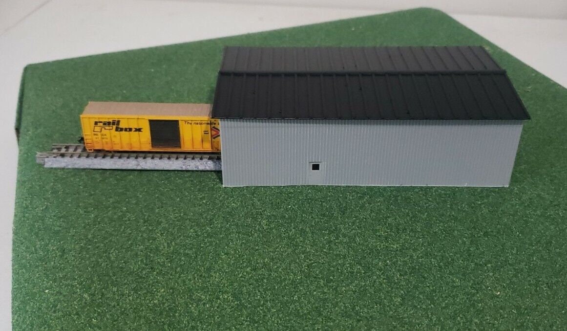 N Scale Warehouse: 1/160 Model Railroad Building - Etsy