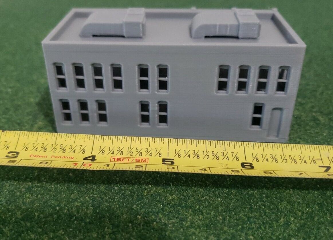 N Scale Town Buildings: 3-piece City Storefront Pack (1/160) - Etsy