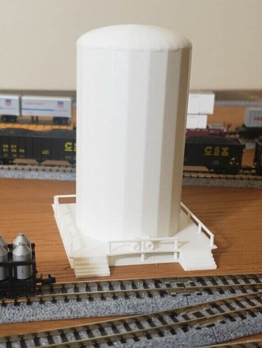 N Scale 3d Printed Industry Tank 3d Printed Perfect for Layout FREE ...