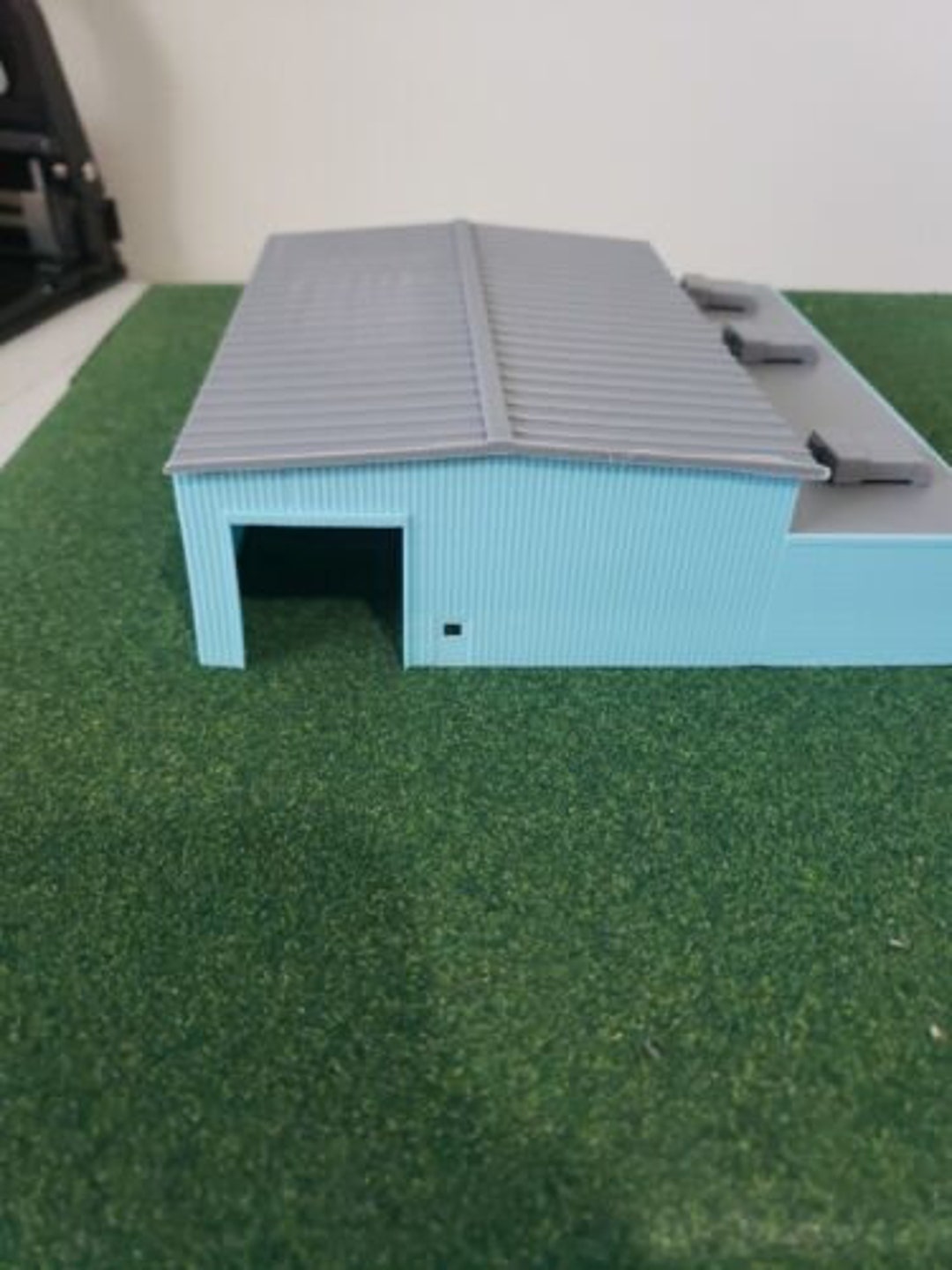 N Scale 1/160 3D Printed Modern Commercial Warehouse Open Pull Doors ...