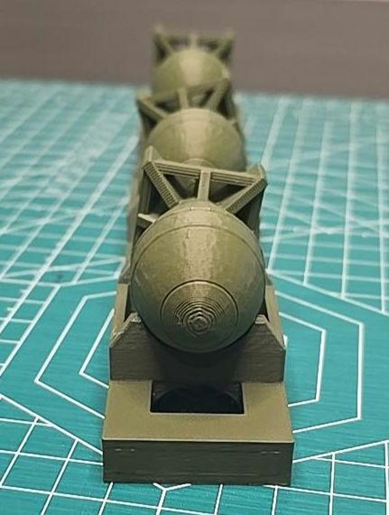 S Scale Atomic Bomb Load: 1/64 Rolling Stock Diorama - Etsy