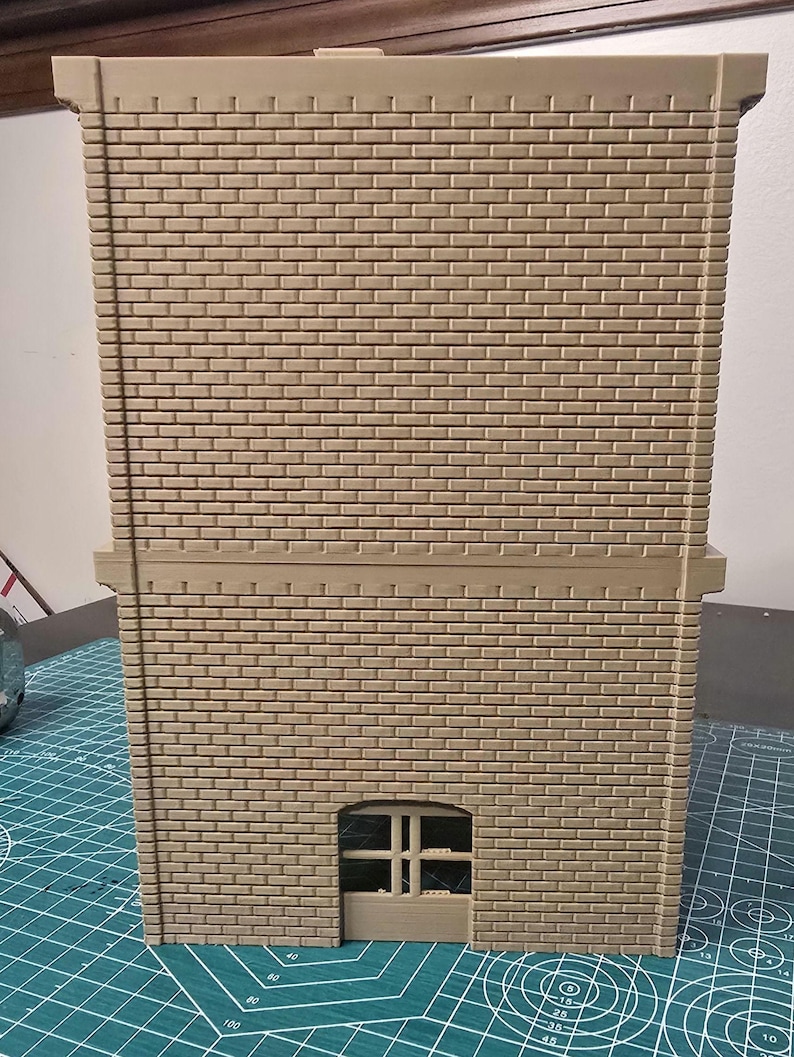 O/S Scale High Rise Building - Model Railroad Town - Etsy