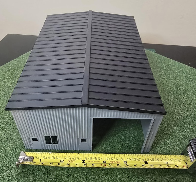 HO 1/87 Th Scale Commerical Building Warehouse Industry Trucking Open ...