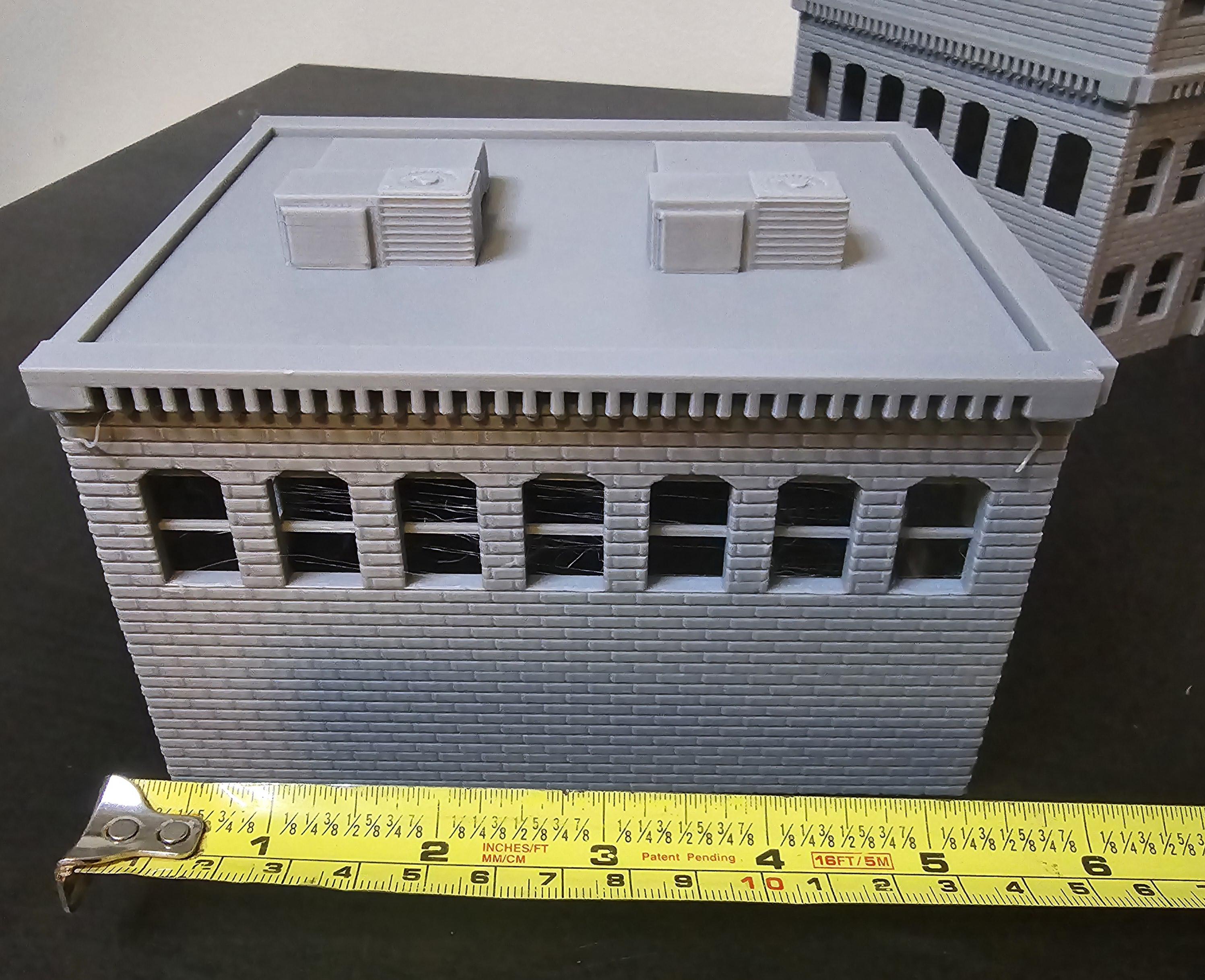 HO Scale High Rise Building: 3D Printed Townhouse (1/87) - Etsy