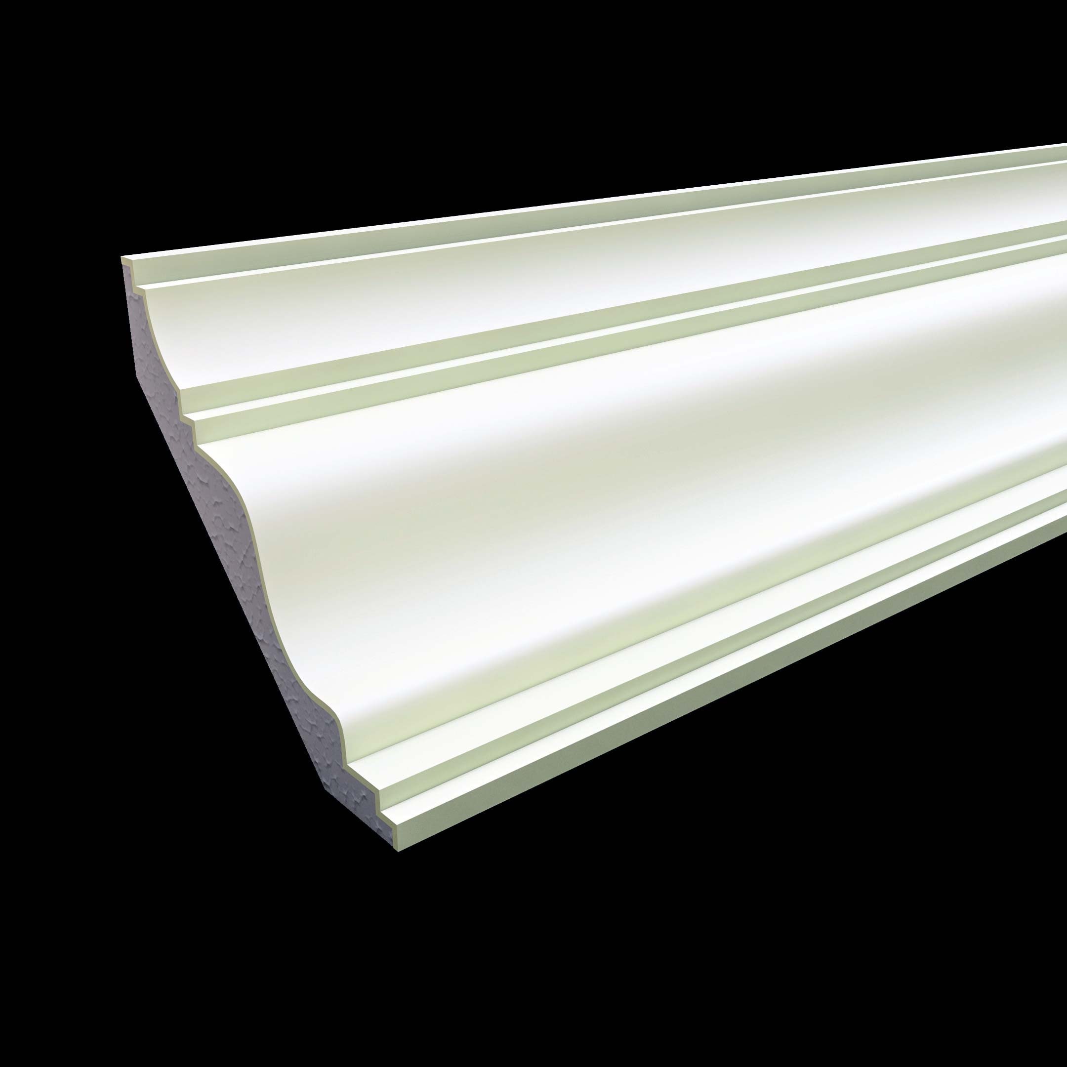 5 Milan Plaster Coated Crown Molding - Etsy.de