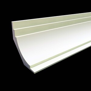 7" Two Step Plaster Coated Crown Molding - Etsy