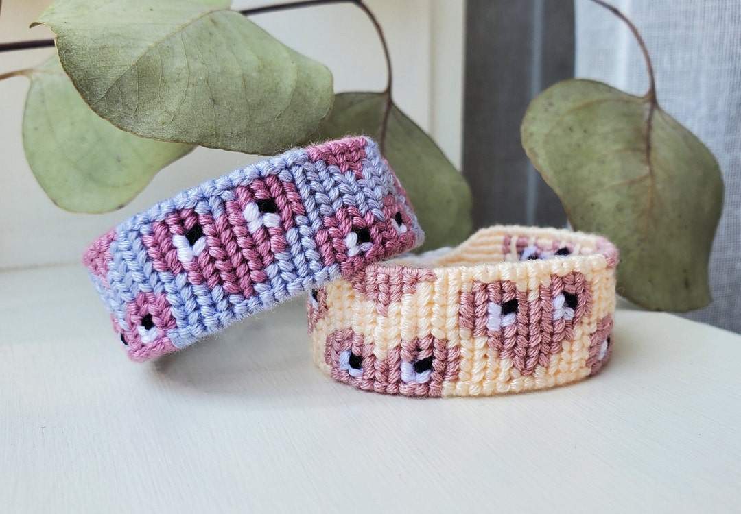 Friendship Bracelet, Custom Alpha Heart Bracelet, Choose Your Own ...