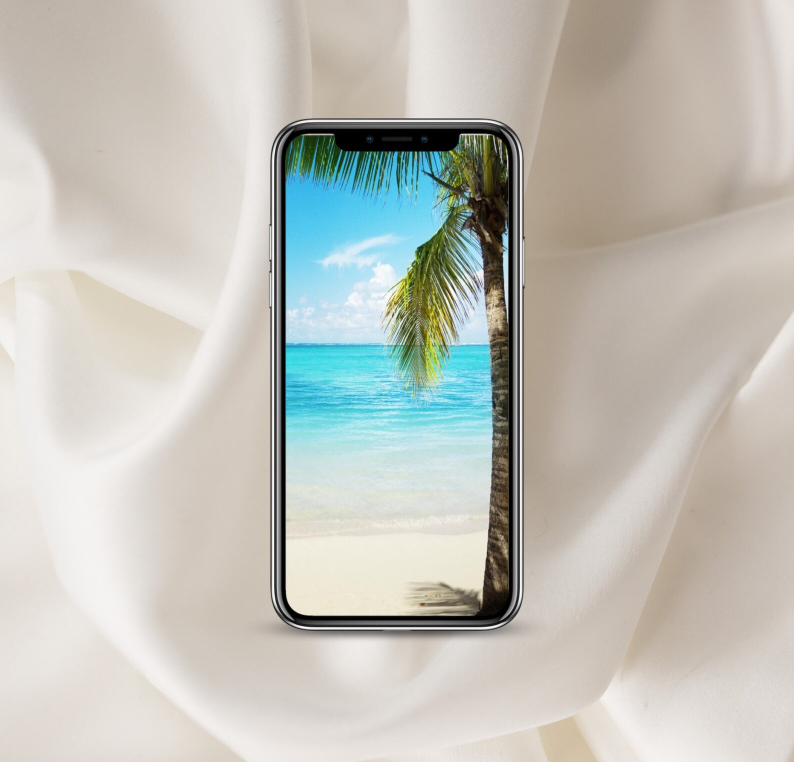 Beach Theme iPhone Android Wallpaper | 3 Pack | Soothing Beach Tropical ...