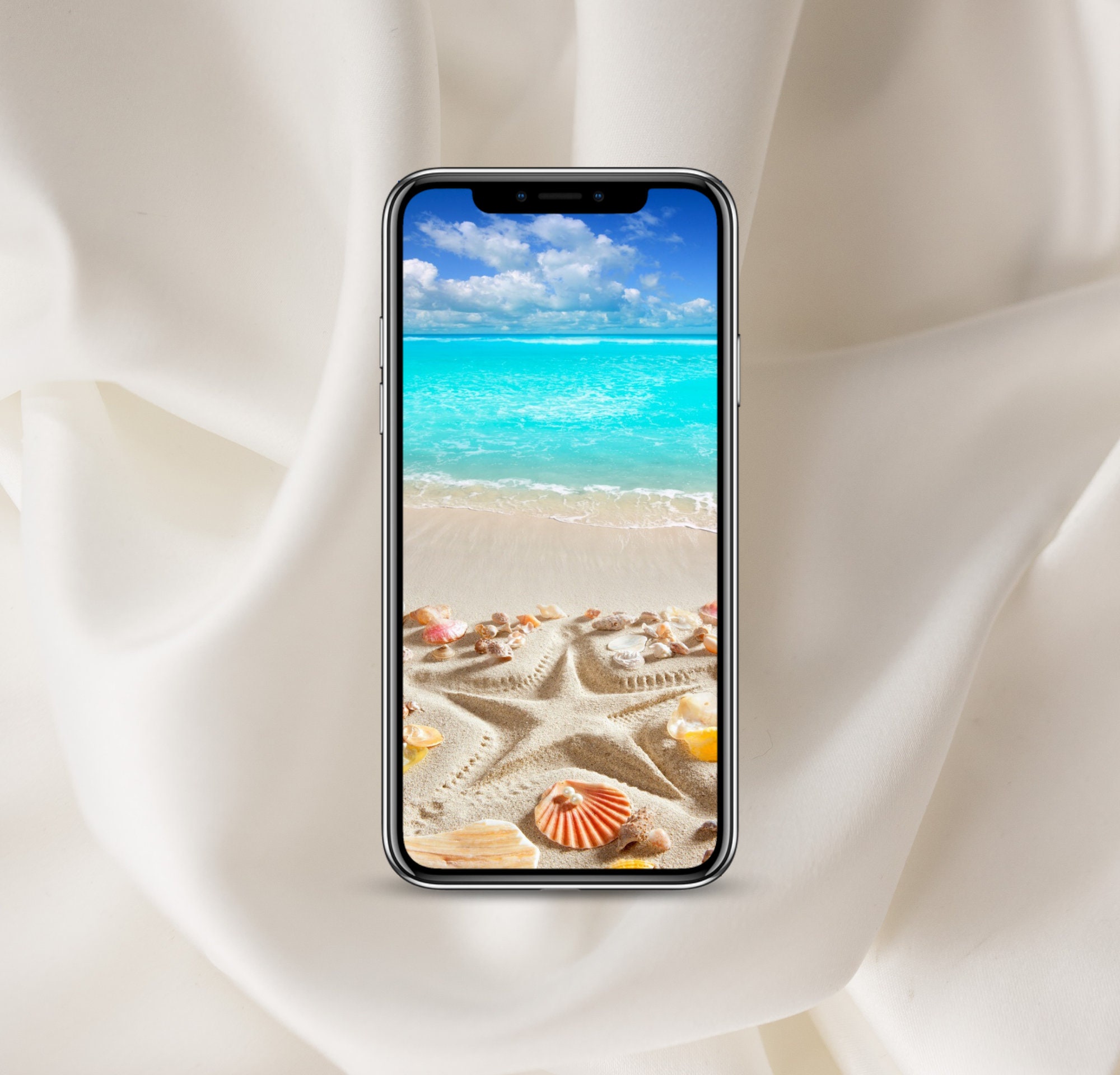 Tropical Beach Theme iPhone Android Wallpaper | 3 Pack | Water Fun ...