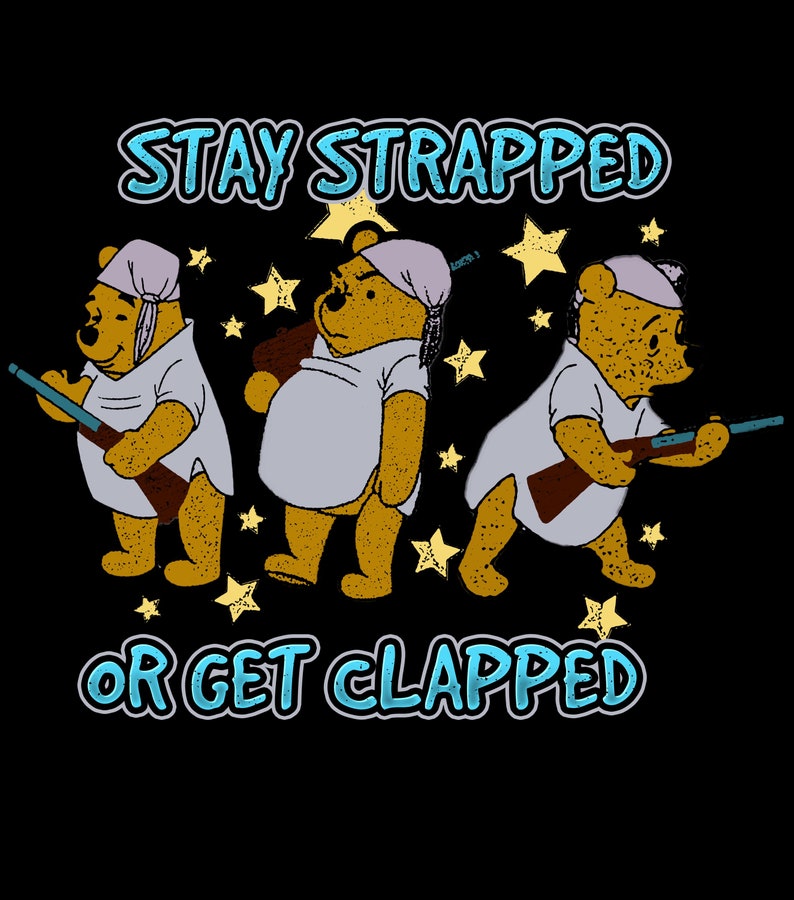 Winnie the Pooh Stay Strapped - Etsy