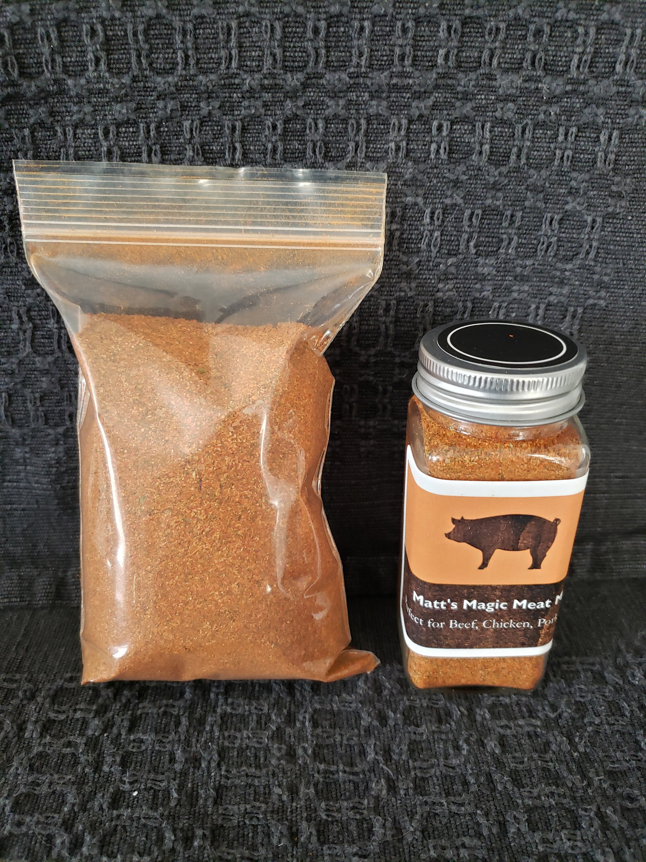 Matt's Magic Meat Mix -- 4 Oz. Jar With 8oz. Refill Pack - Etsy