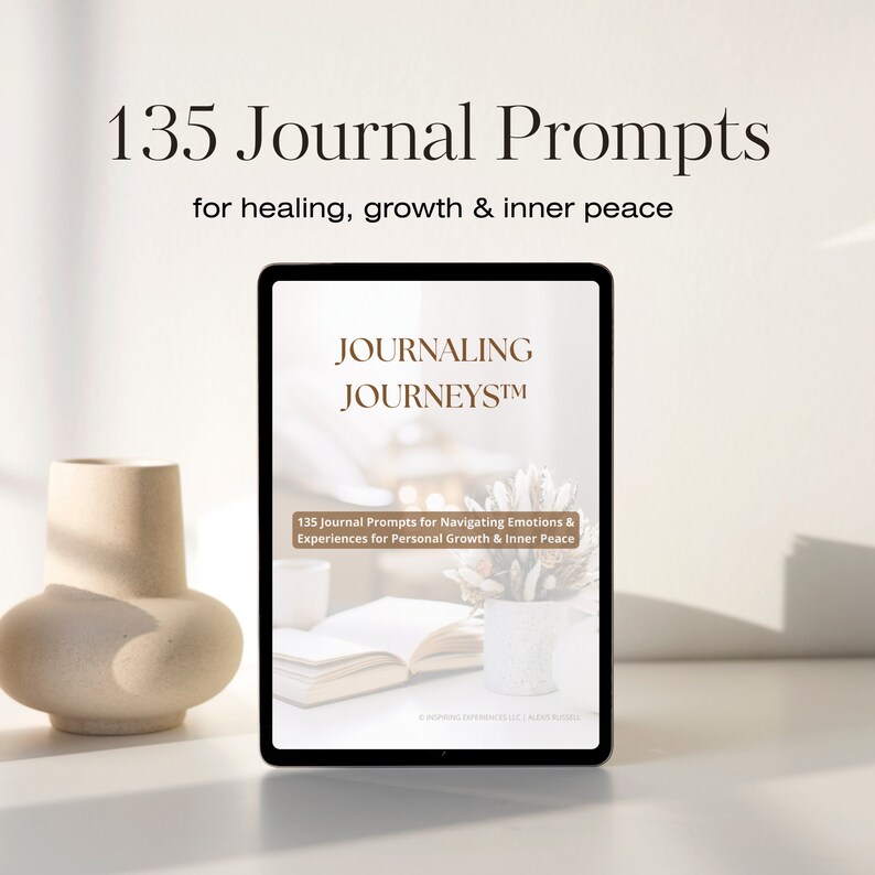 100+ Printable Journal Prompts Bundle - Guided Self-reflection ...