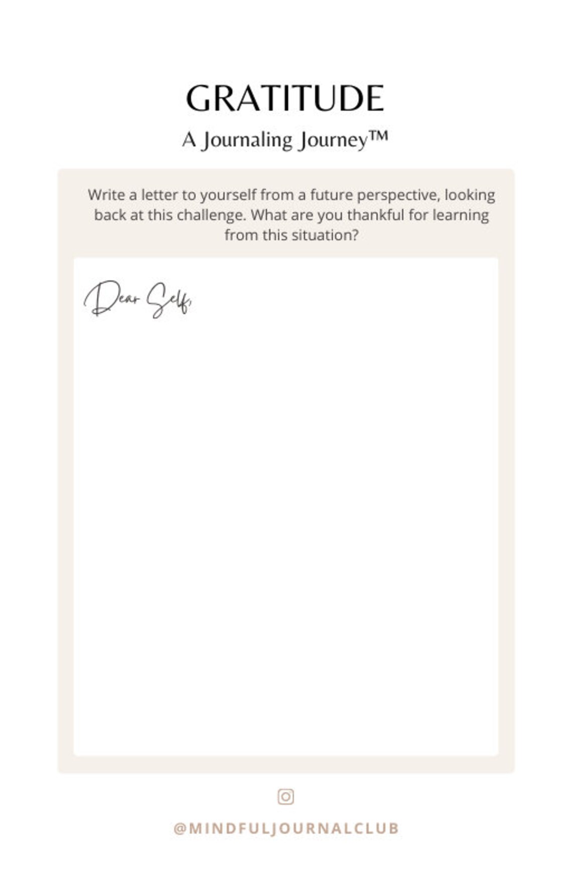 Printable Gratitude Journal | Guided Meditation, Affirmations ...