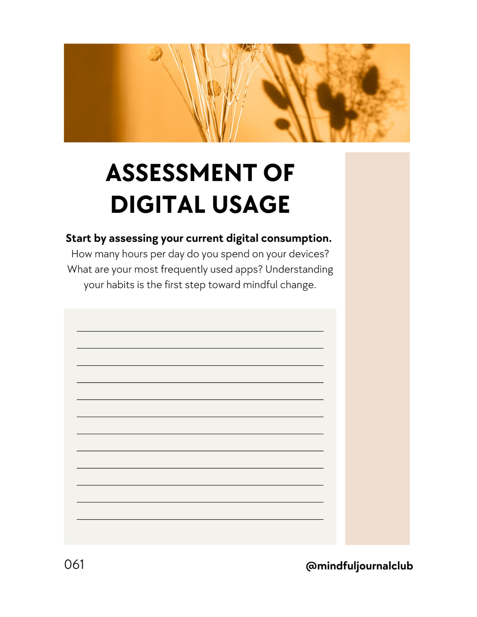 70+ Pages End of Year Self-reflection Printable Journal | Vision Board ...