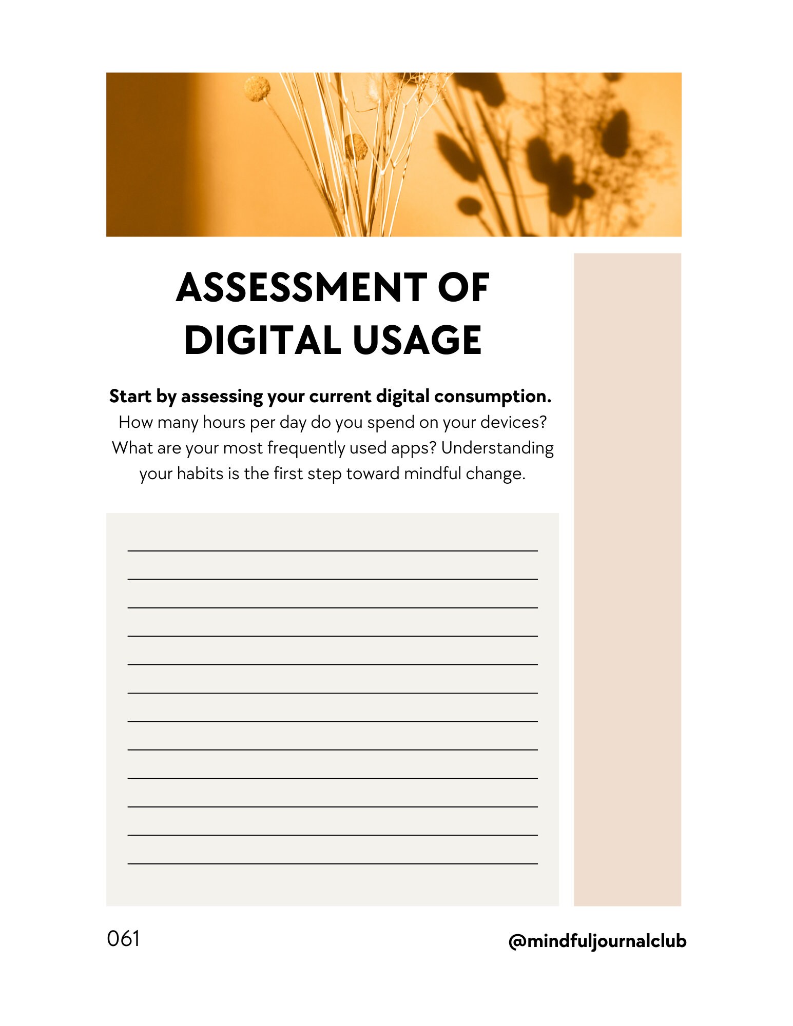 70+ Pages End of Year Self-reflection Printable Journal | Vision Board ...