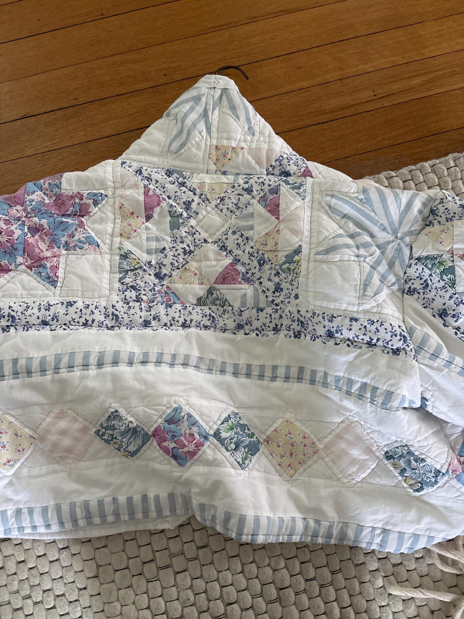 Women’s Chabby Chic Quilted Cropped Coat - Etsy