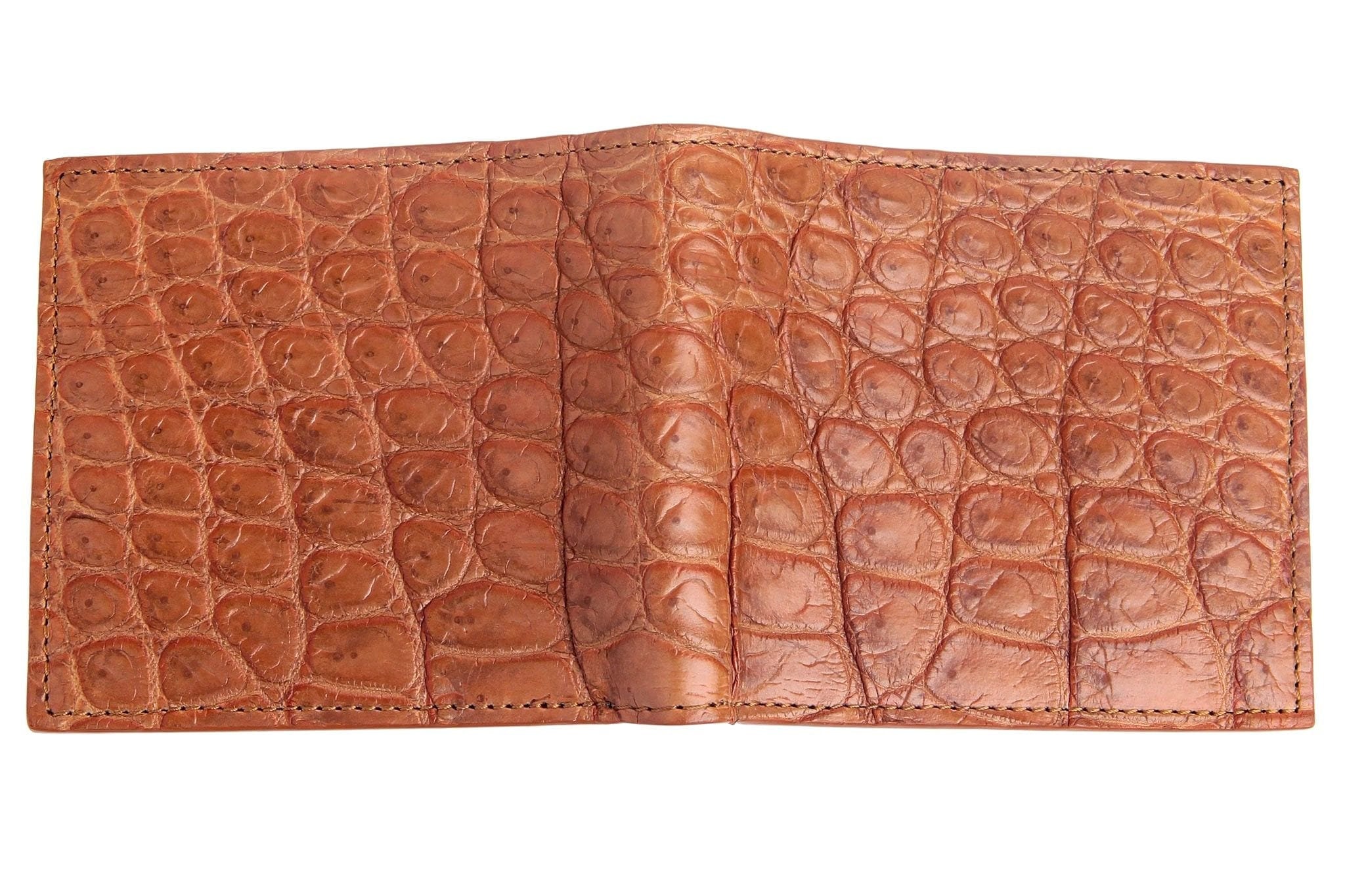 Light Brown Stomach Alligator Leather Wallet Men's Real - Etsy