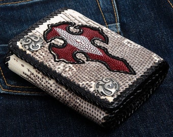 Lizard Skin Wallet - Etsy