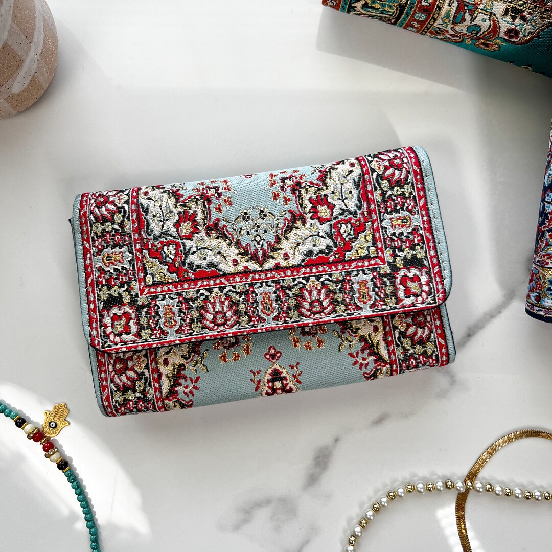 Small Cute Wallet for Women, Boho Wallet, Handmade Wallet for Women ...