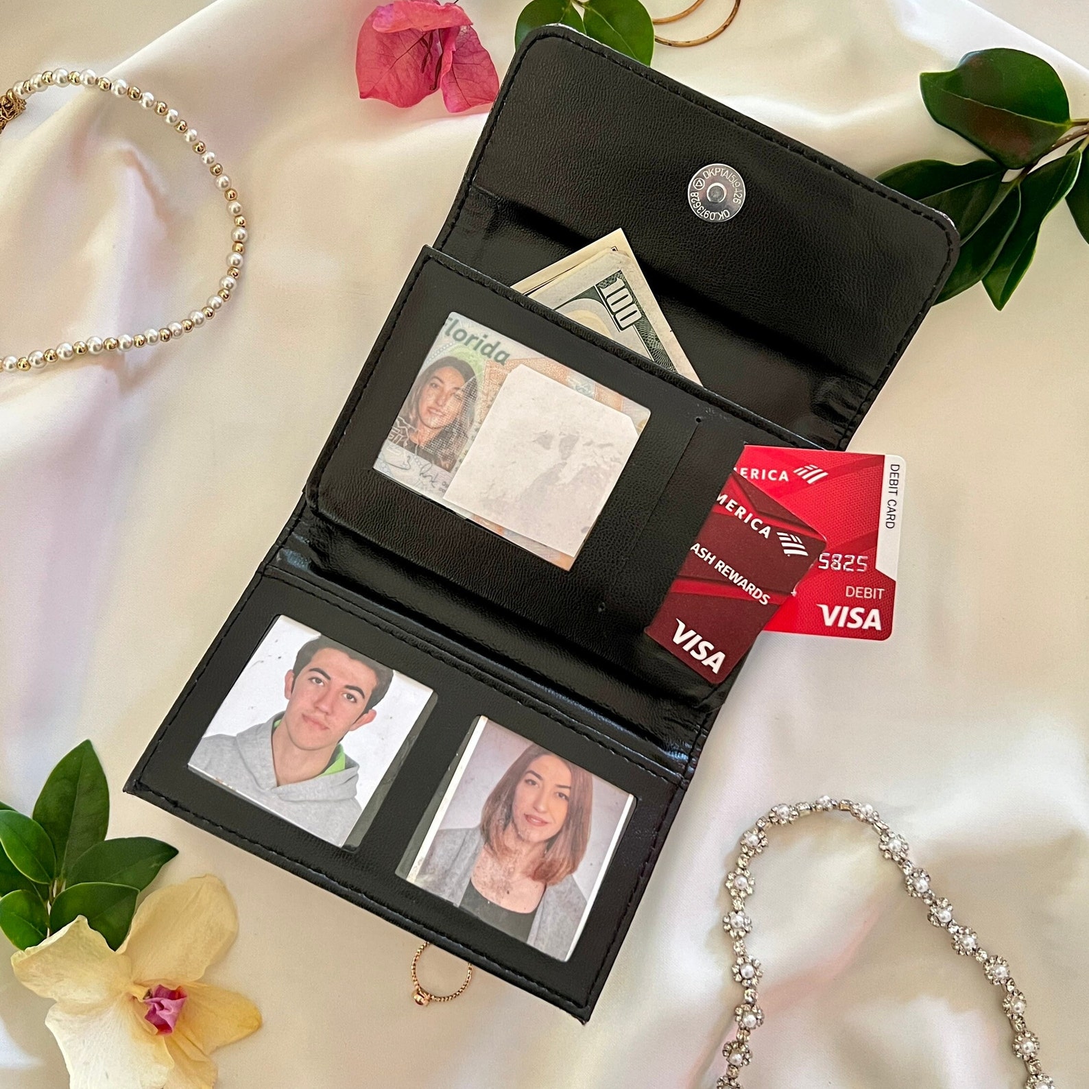 Small Wallet for Women Boho Wallet Made With Carpet Patterns - Etsy