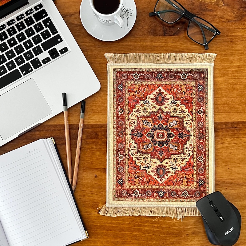 Large Mouse Pad Persian Rug - Etsy