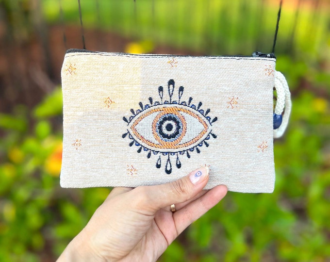 Small Pouch for Purse.card Wallet. Small Zipper Pouch. About7 Wide 4.5 ...