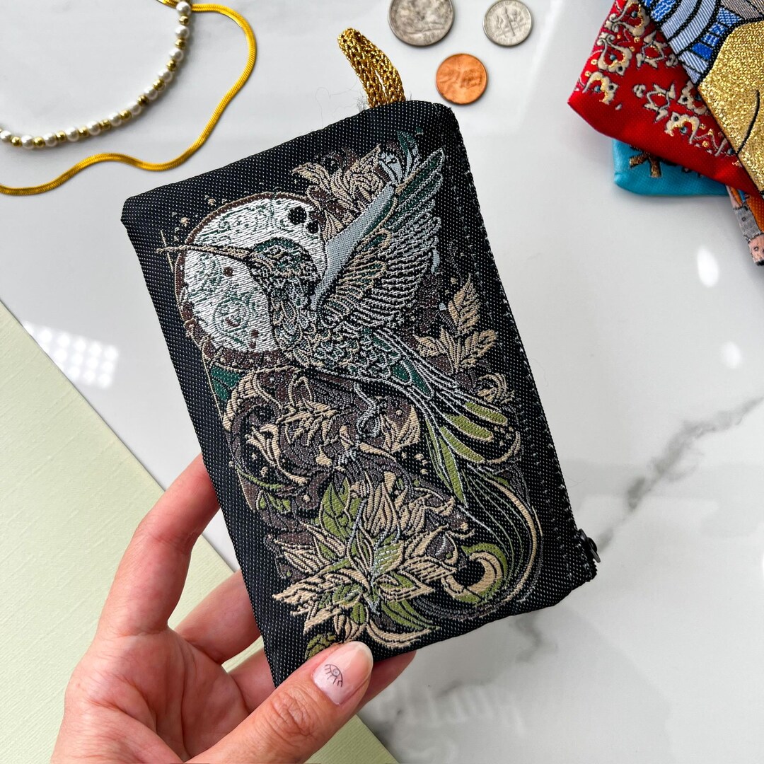 Animal Design Coin Purses, Hummingbird, Cats, Dogs, Gift for Animal ...