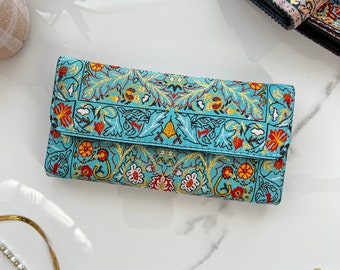Patchwork Boho Wallet Bohemian Wallet Women Wallet Hippie - Etsy