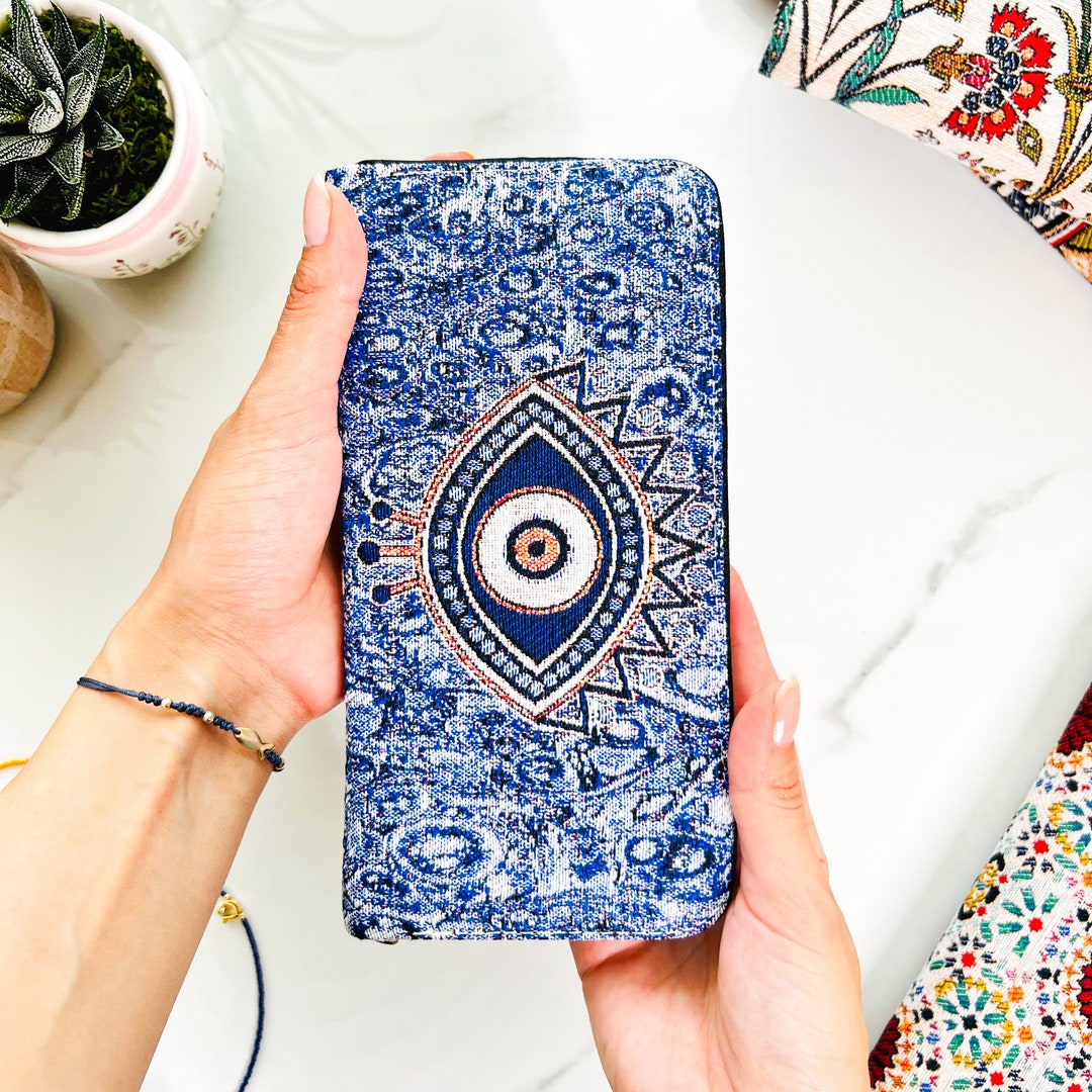 Handmade Wallet, Woven Fabric Wallet, Boho Wallet, Wallet Women, Boho ...