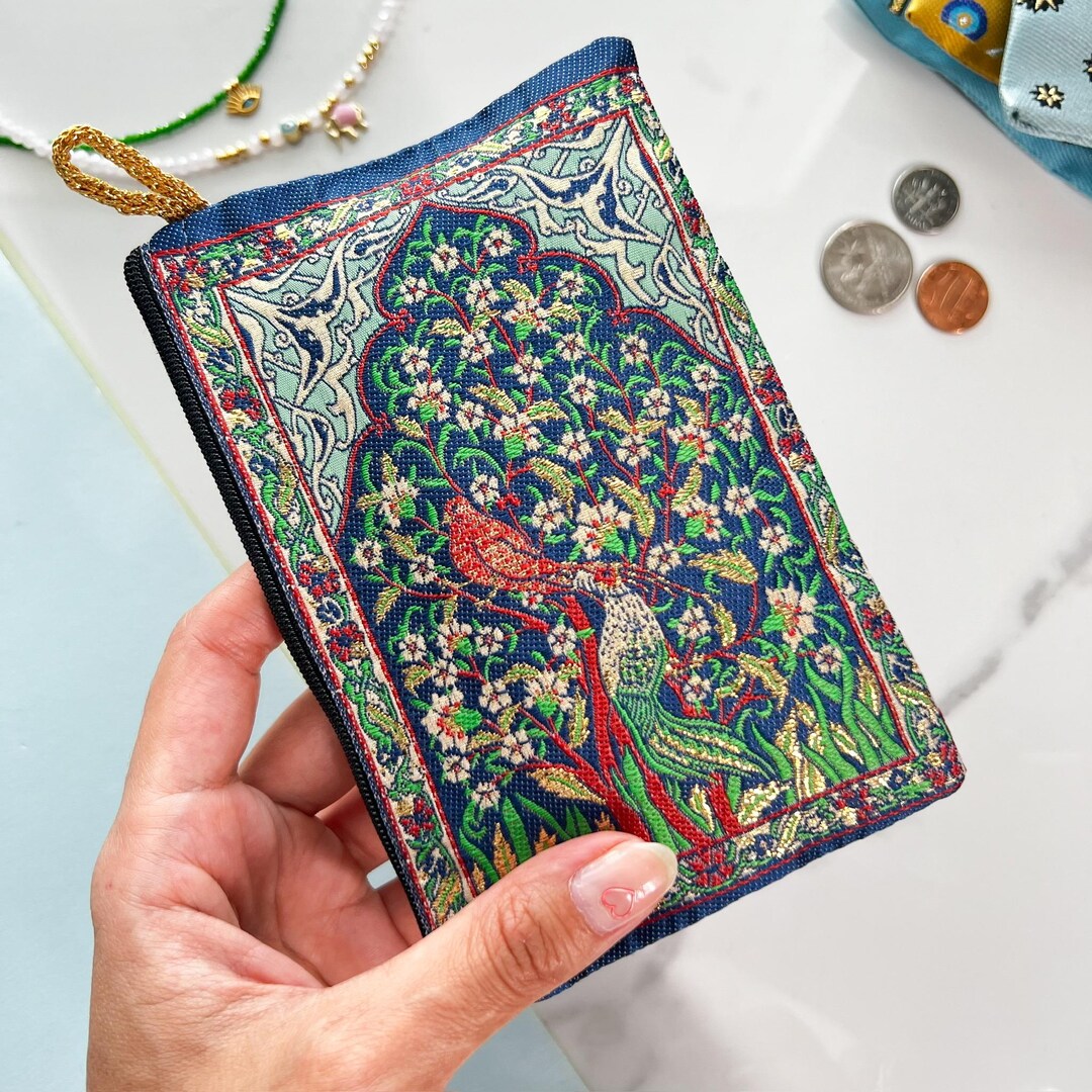 Fabric Coin Purse, Zipper Pouch, Credit Card Pouch, Cute Coin Purse ...