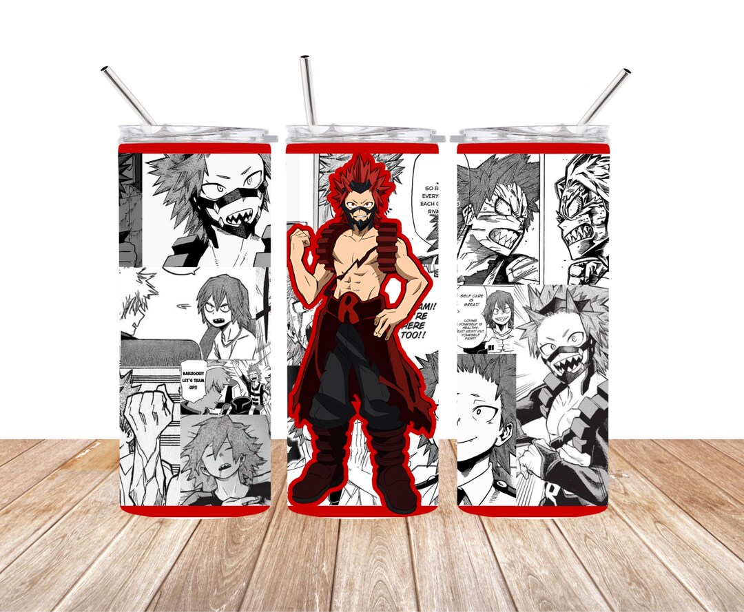 My Hero Academia Kirishima Eijirou Inspired Manga Panel 15 Oz Tumbler ...