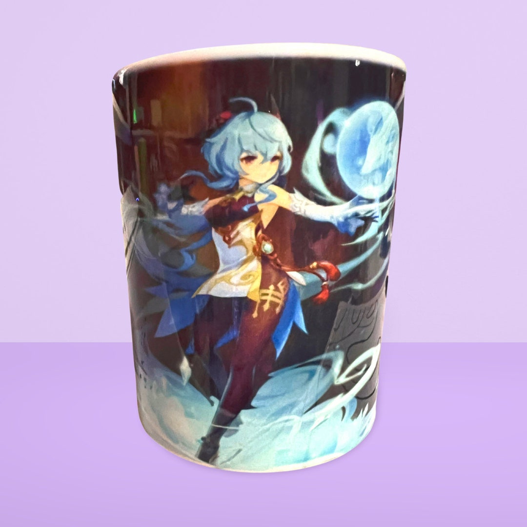 Genshin Impact Ganyu Splash Art 15 Oz Mug - Etsy