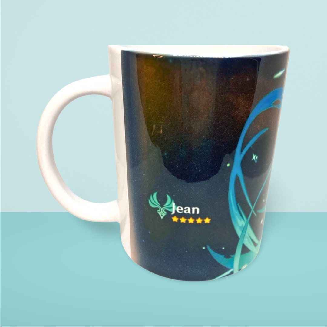 Genshin Impact Jean Splash Art 15 Oz Sublimated Mug - Etsy
