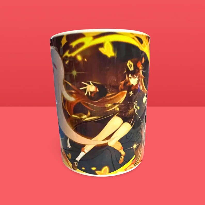 Genshin Impact Hu Tao Splash Art 15 Oz Mug - Etsy Australia