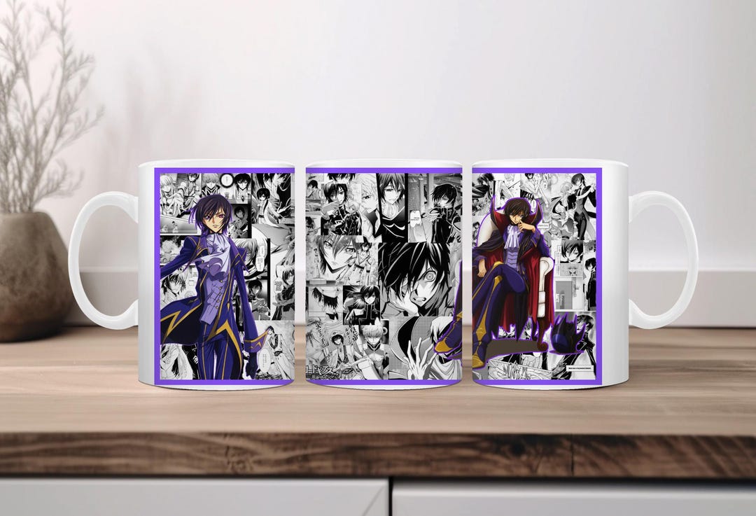 Code Geass Lelouch Vi Britannia Manga Panel 15 Oz Mug - Etsy