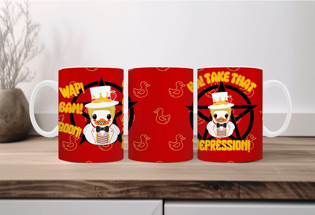 Hazbin Hotel Ducky Lucifer Inspired 15 Oz Mug - Etsy Australia