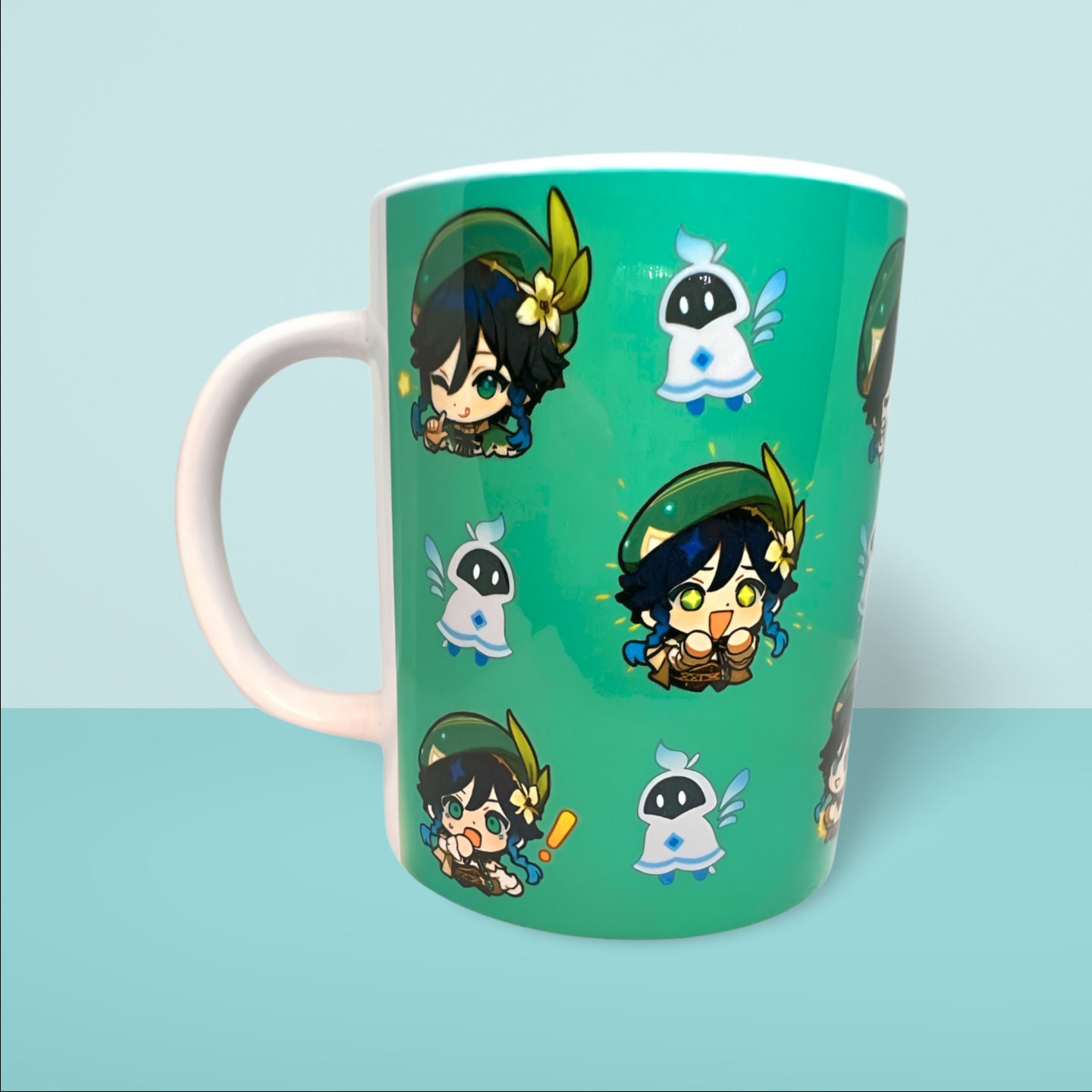 Genshin Impact Venti Emoji 15 Oz Mug - Etsy