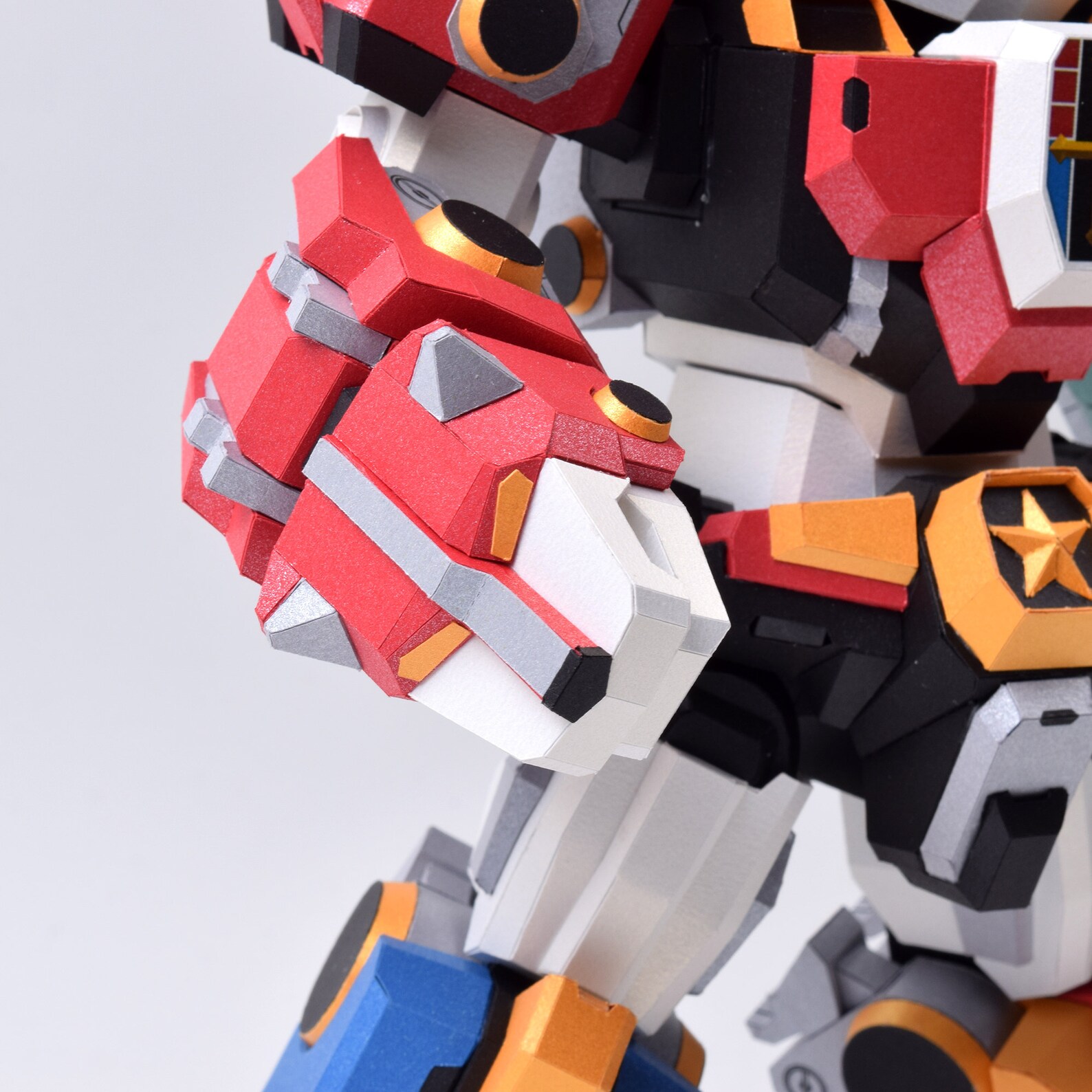 3D Papercraft SD Voltron : PDF TEMPLATE Origami Pepakura 3D | Etsy