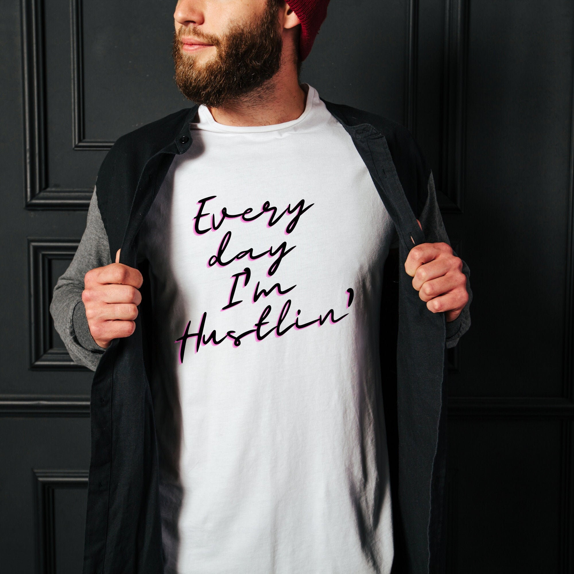 Every Day I'm Hustlin' SVG PNG ~ Humor, Funny, TAGLINE, Digital ...