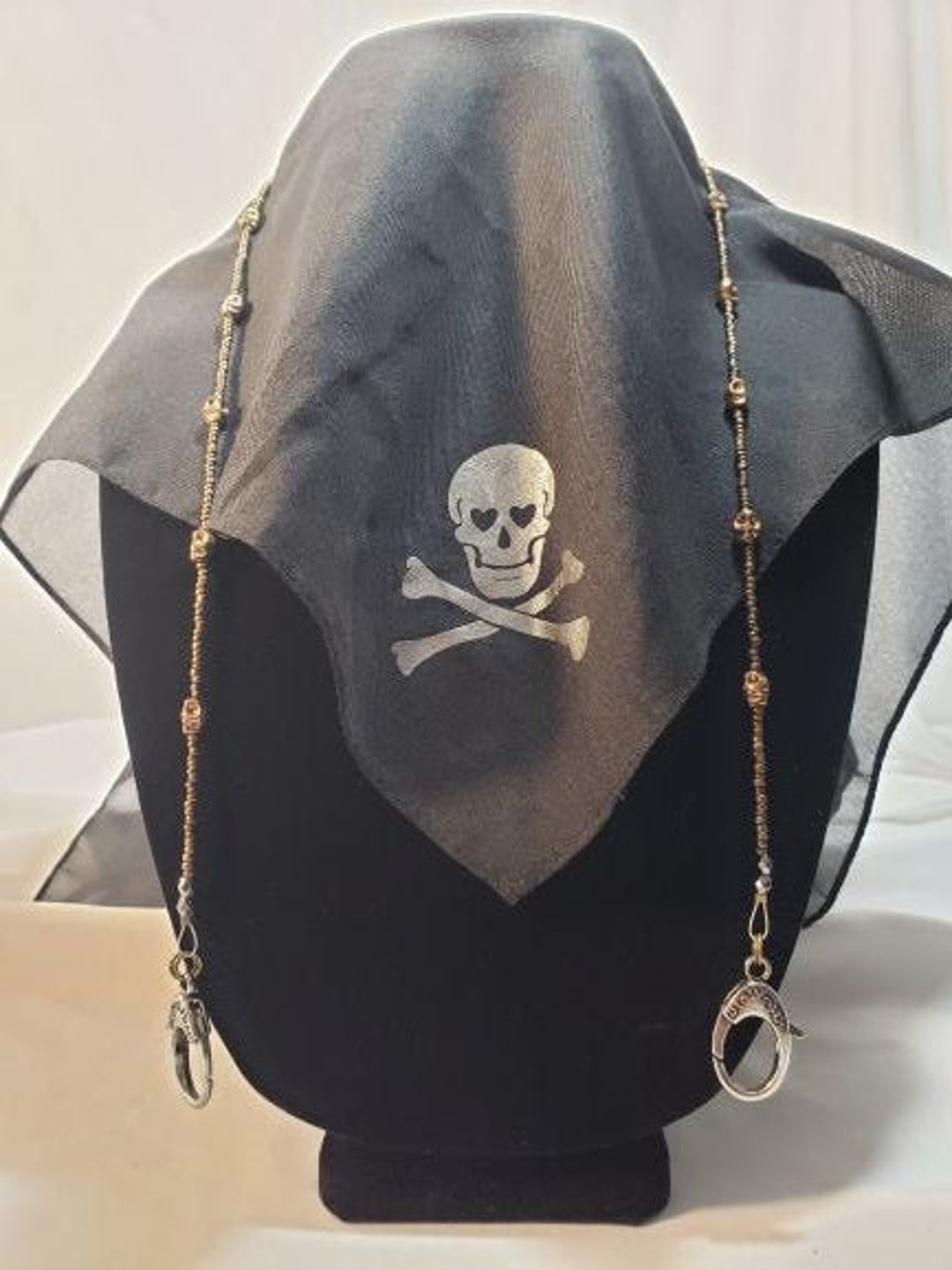 Bronze Face Mask/eyeglass Holder - Etsy