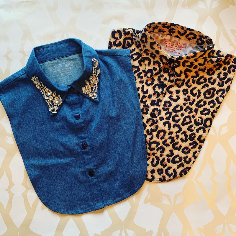 Colored Collar Women - Etsy