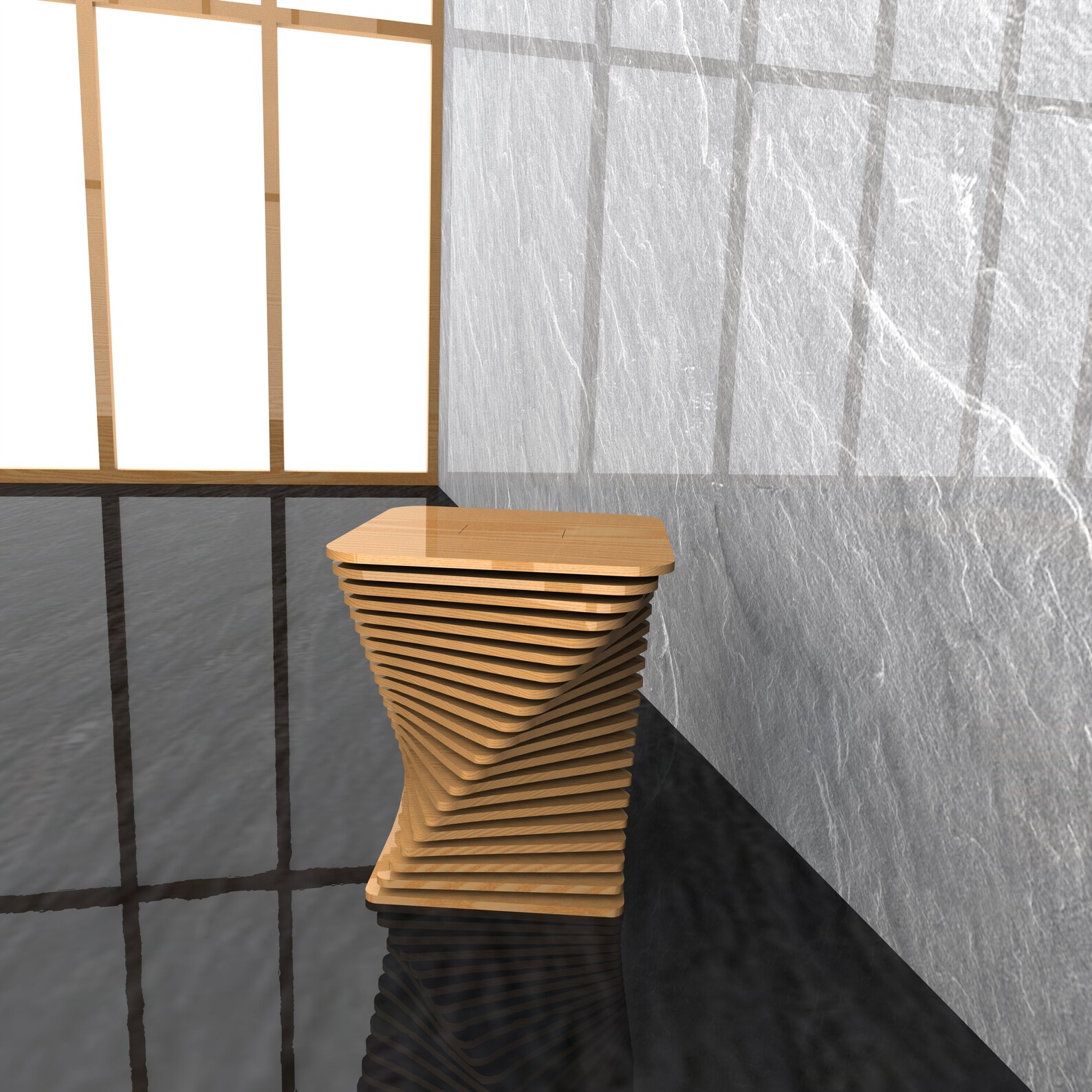 Swirl Table Parametric - Etsy