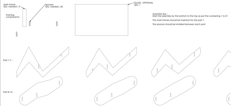 Parametric Z Table - Etsy