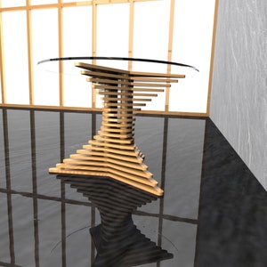 Parametric Living Room Star Table - Etsy